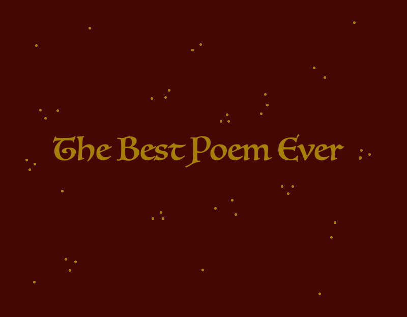 The Best Poem Ever Minecraft Blog