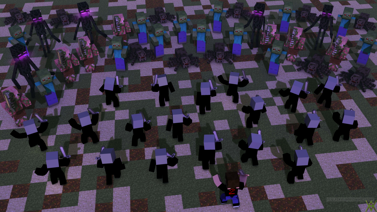 battle team entity arena Minecraft Map