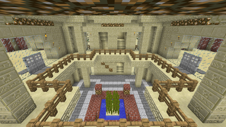 Sandstone Palace Minecraft Map