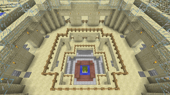 Sandstone Palace Minecraft Map