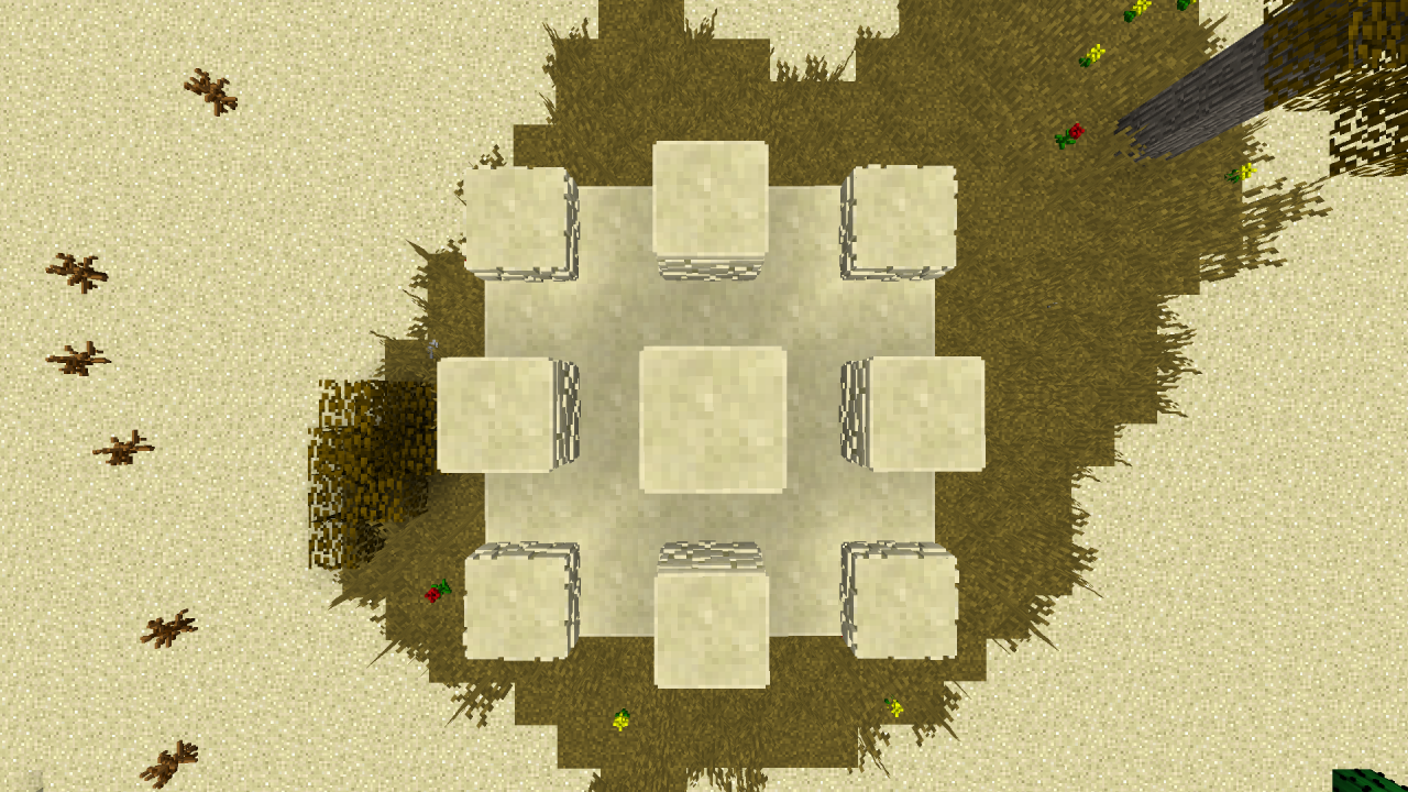 Sandstone Well Minecraft Map
