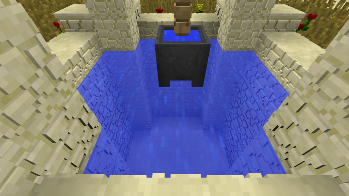 Sandstone Well Minecraft Map