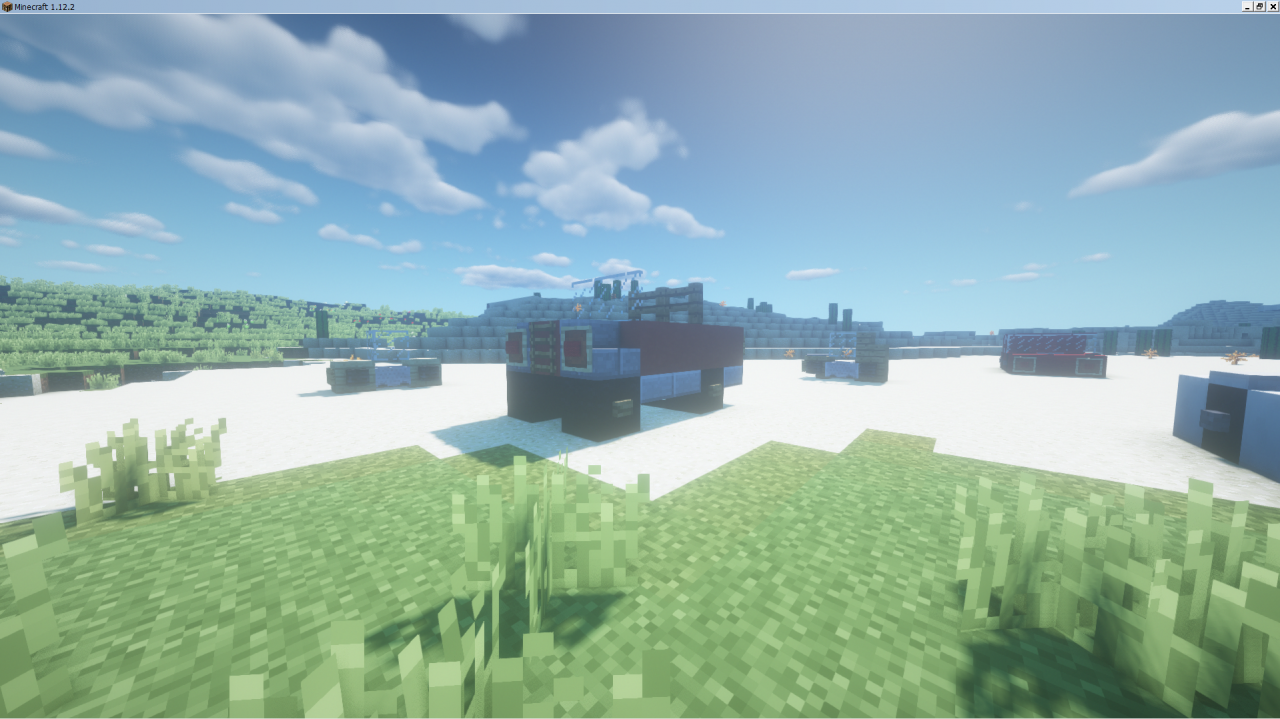 Машины Cars Minecraft Map