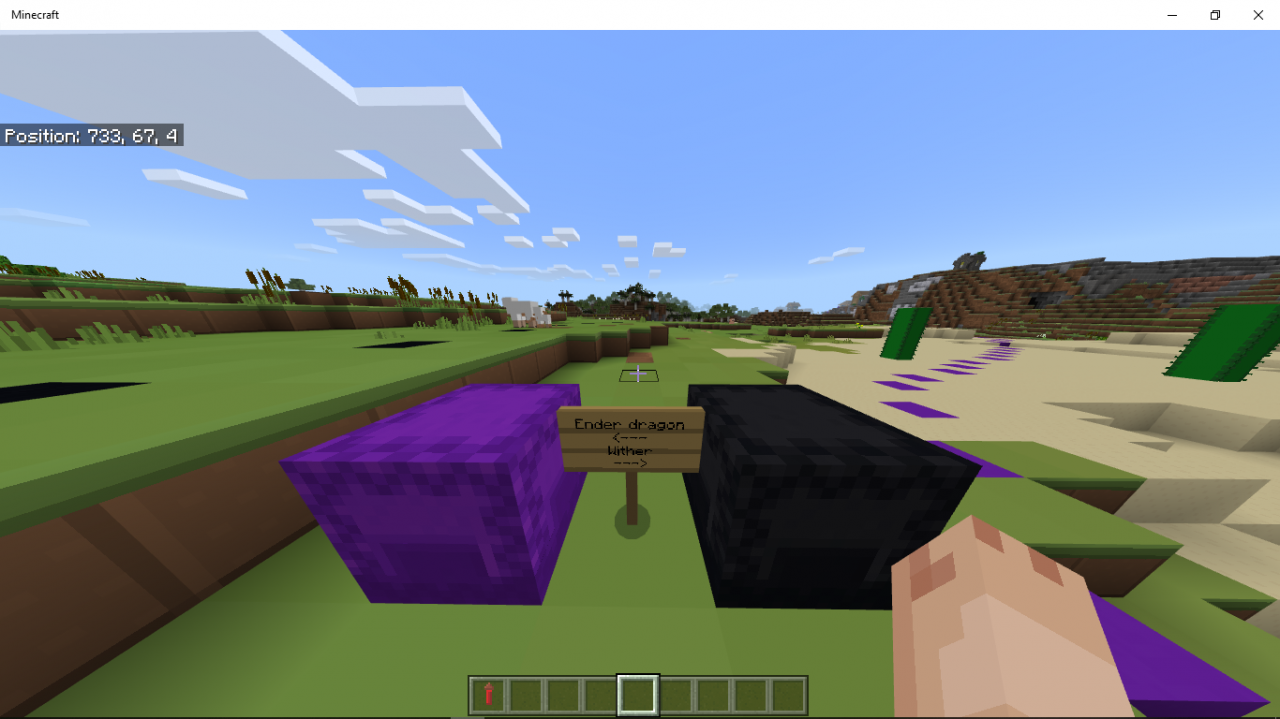 Boss practice Minecraft Map