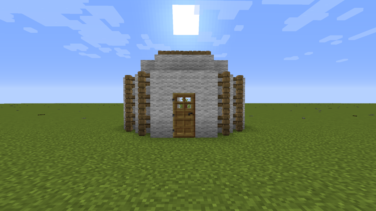 Small Yurt (Nomad Tent) Minecraft Map
