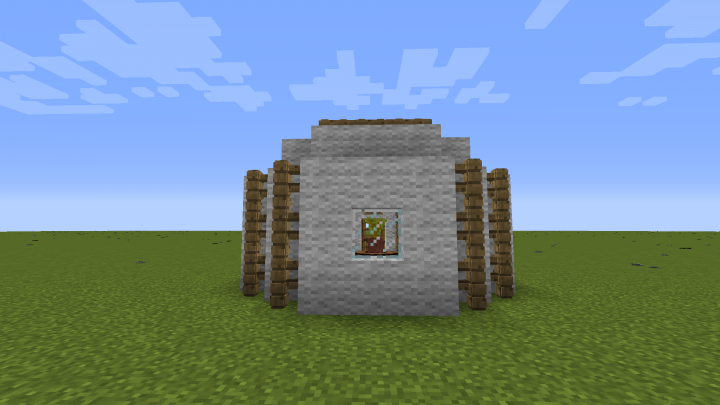 Small Yurt (Nomad Tent) Minecraft Map