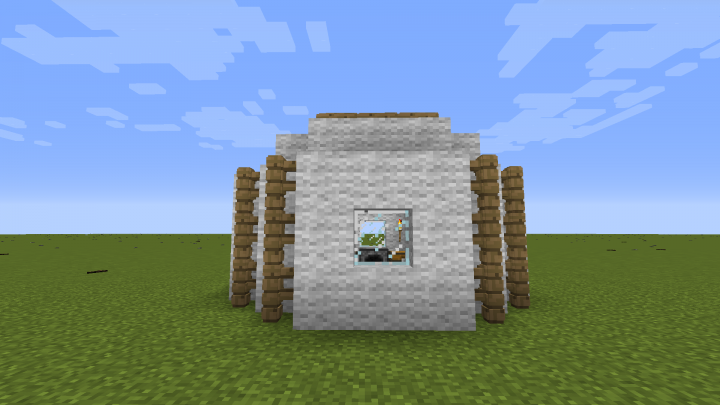 Small Yurt (Nomad Tent) Minecraft Map
