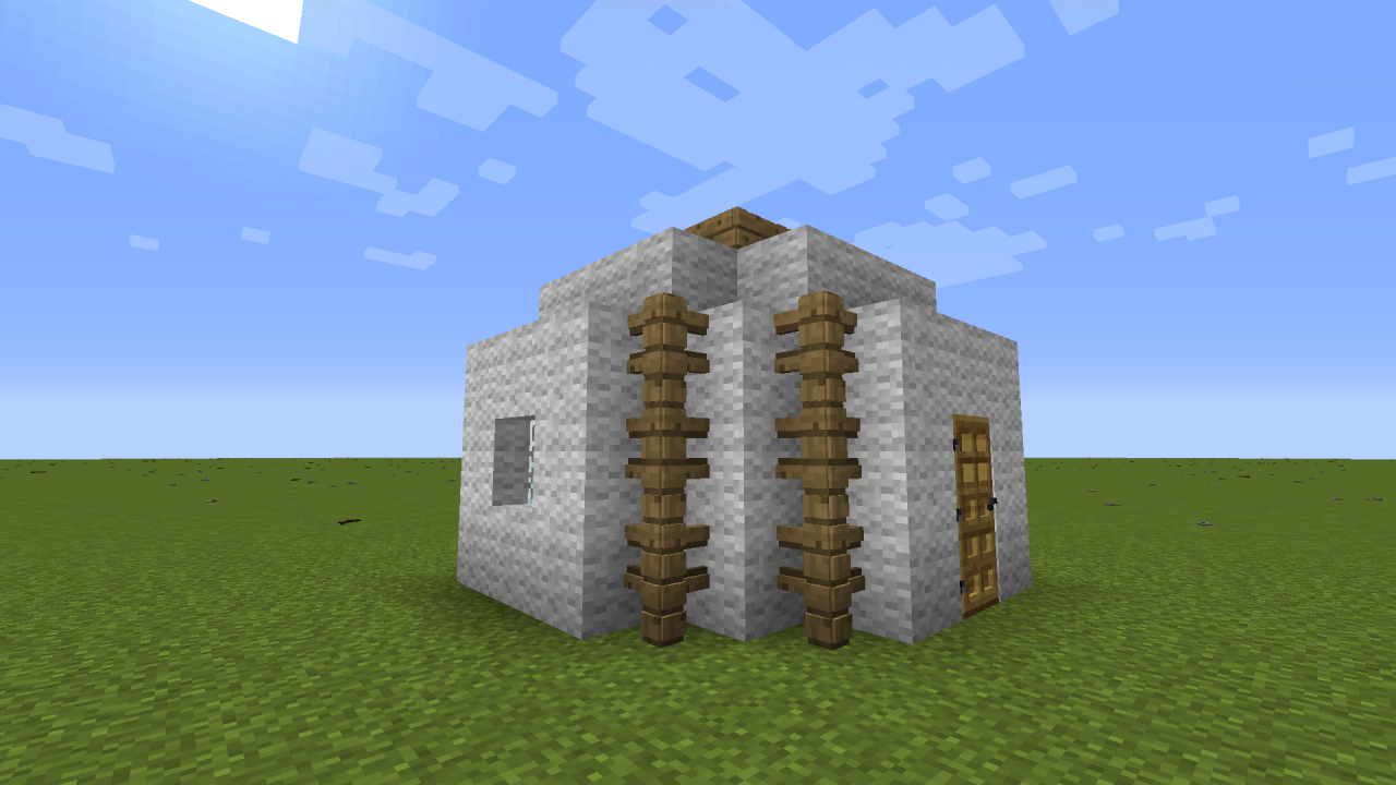 Small Yurt (Nomad Tent) Minecraft Map