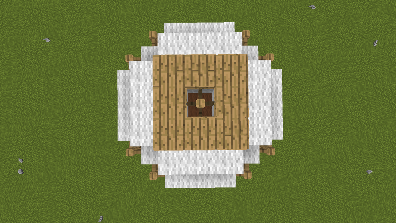 Small Yurt (Nomad Tent) Minecraft Map