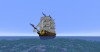 The Halcyon - Fictional War Galleon Minecraft Map