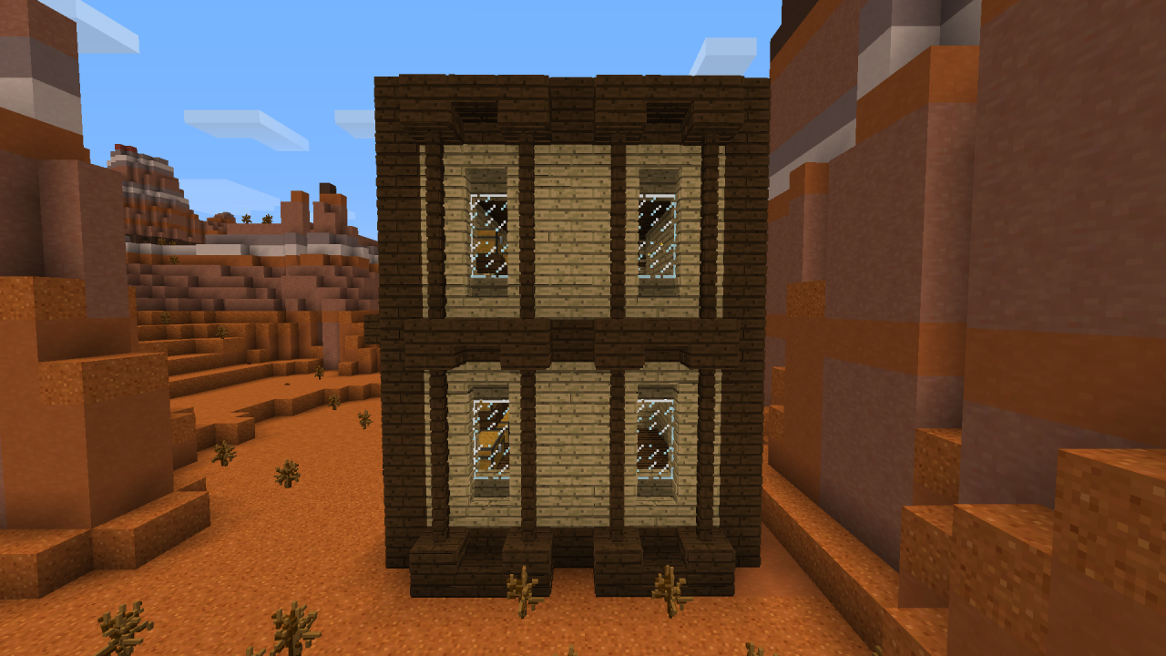 Two-Story Old West Shop Minecraft Map