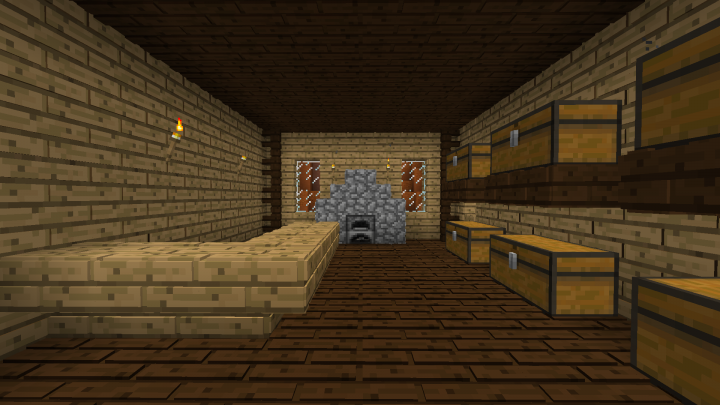 Two-Story Old West Shop Minecraft Map