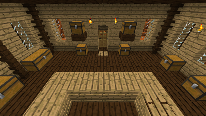 Two-Story Old West Shop Minecraft Map