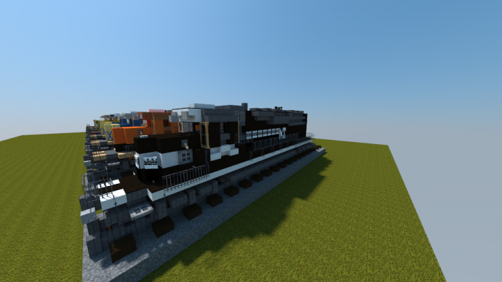 EMD SD40-2 Diesel locomotive. [With download] Minecraft Map