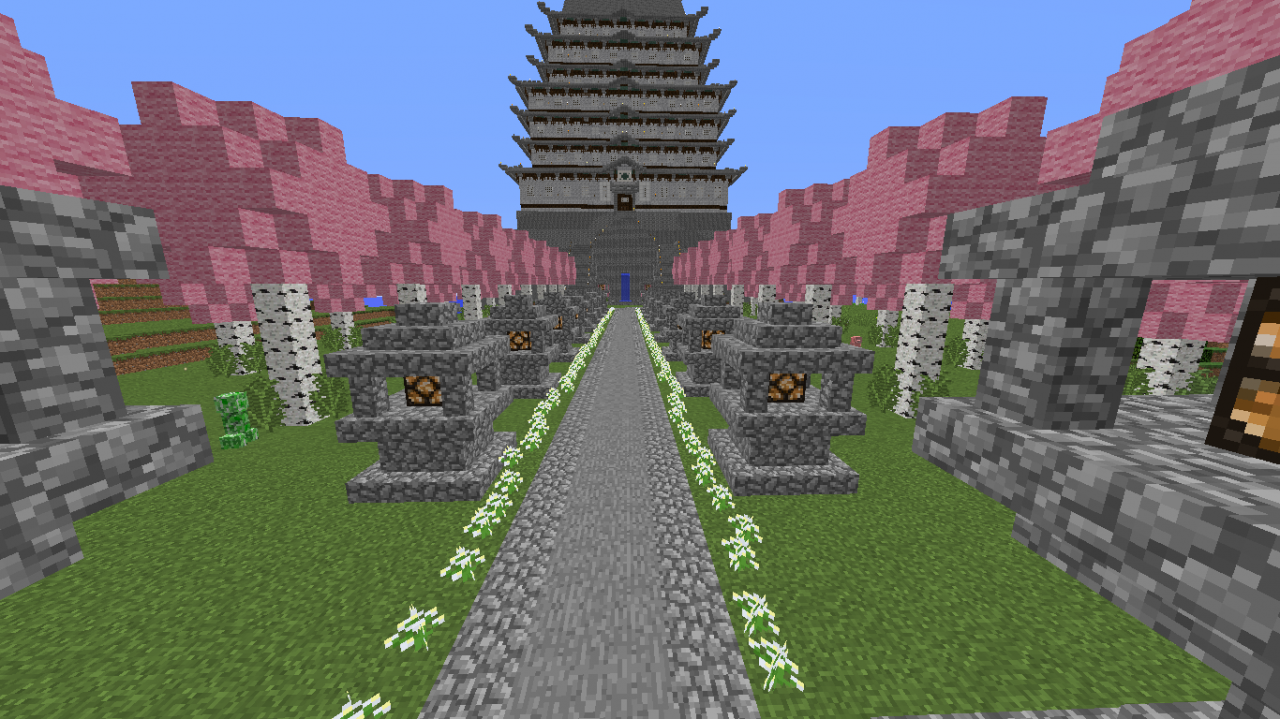 Asian Inspired Castle Minecraft Map