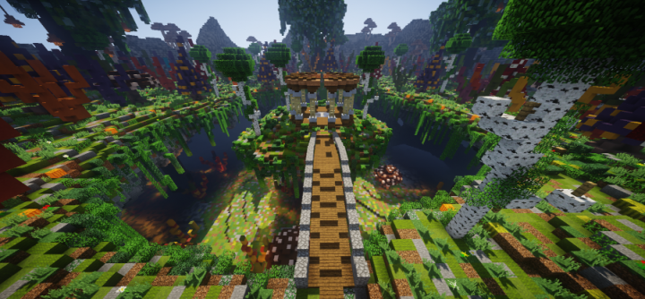 Spider Cave lobby/spawn Minecraft Map