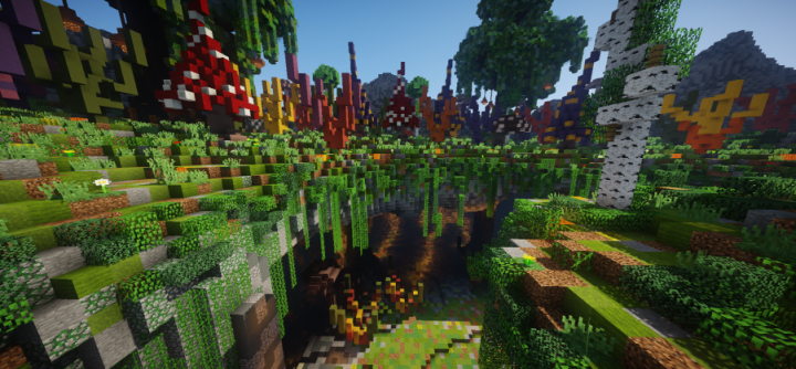 Spider Cave lobby/spawn Minecraft Map