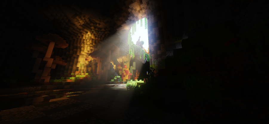 Spider Cave lobby/spawn Minecraft Map