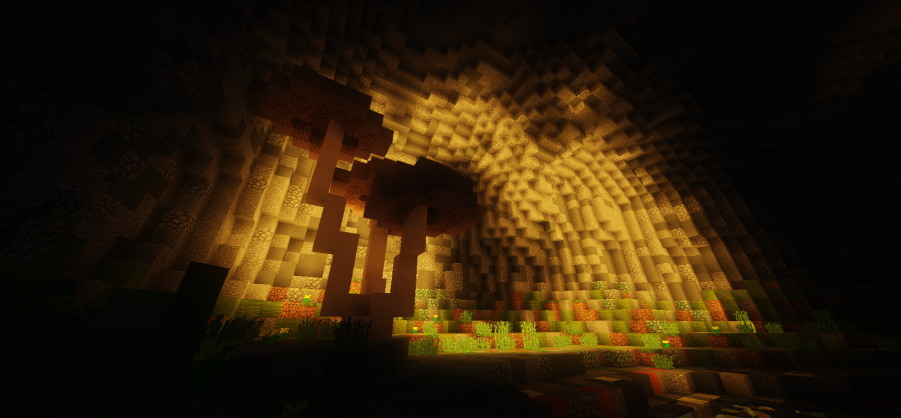 Spider Cave lobby/spawn Minecraft Map