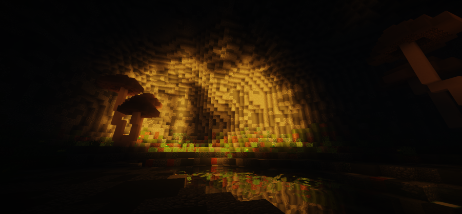 Spider Cave lobby/spawn Minecraft Map