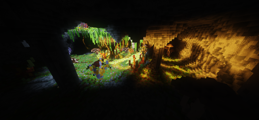 Spider Cave lobby/spawn Minecraft Map