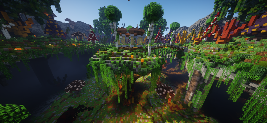 Spider Cave lobby/spawn Minecraft Map