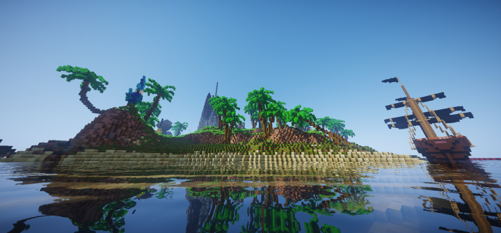 Pirate island lobby/spawn Minecraft Map