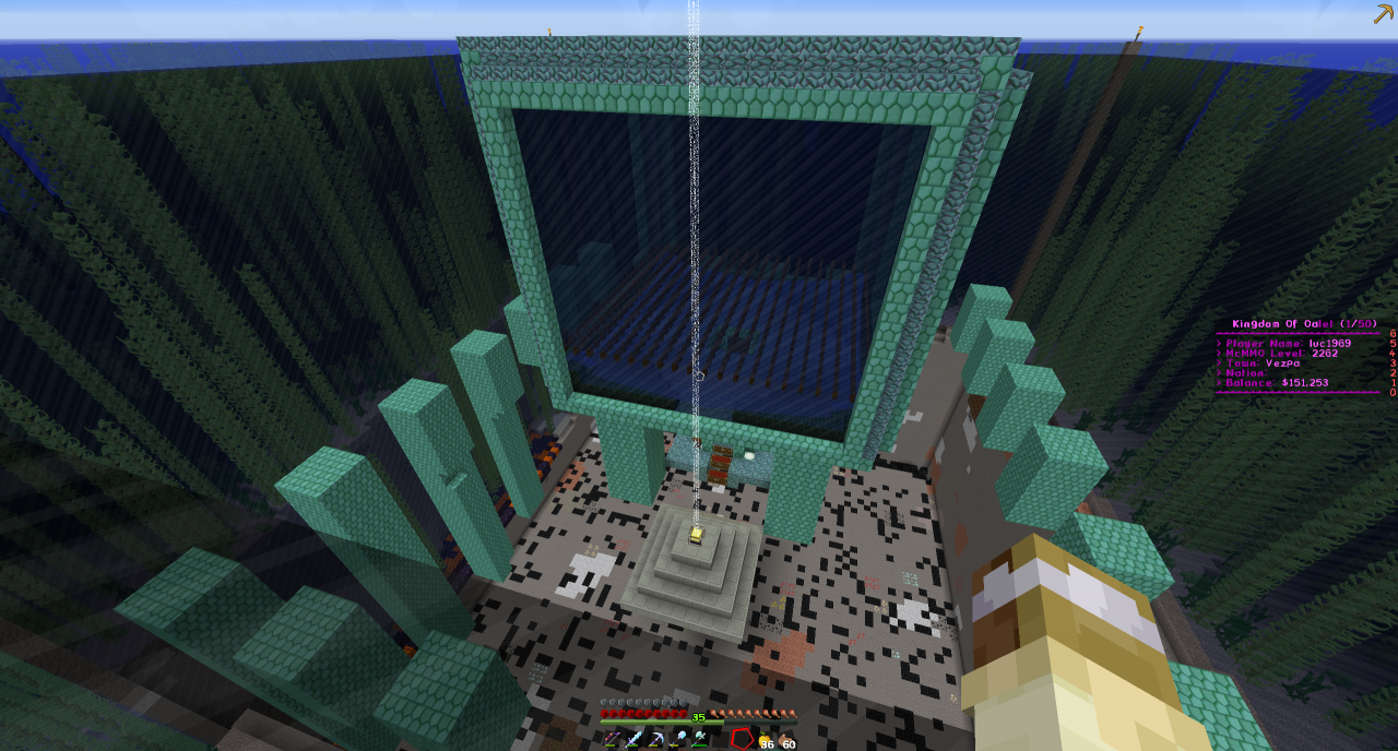 Guardian Farm/Warehouse Minecraft Map