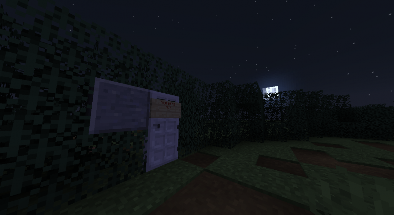 The PATH ( HORROR ) Minecraft Map