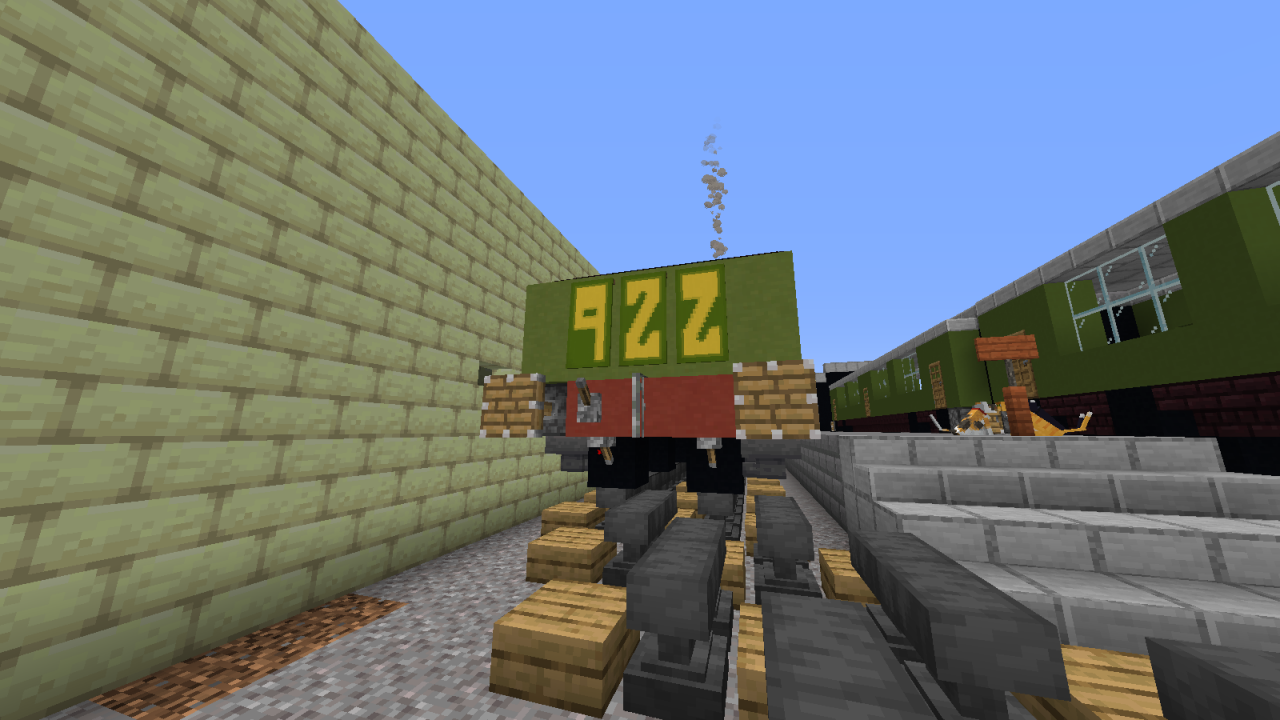 (alpha) alexander steam train railway Minecraft Map