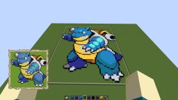 Shantae Pixel Art Minecraft Map