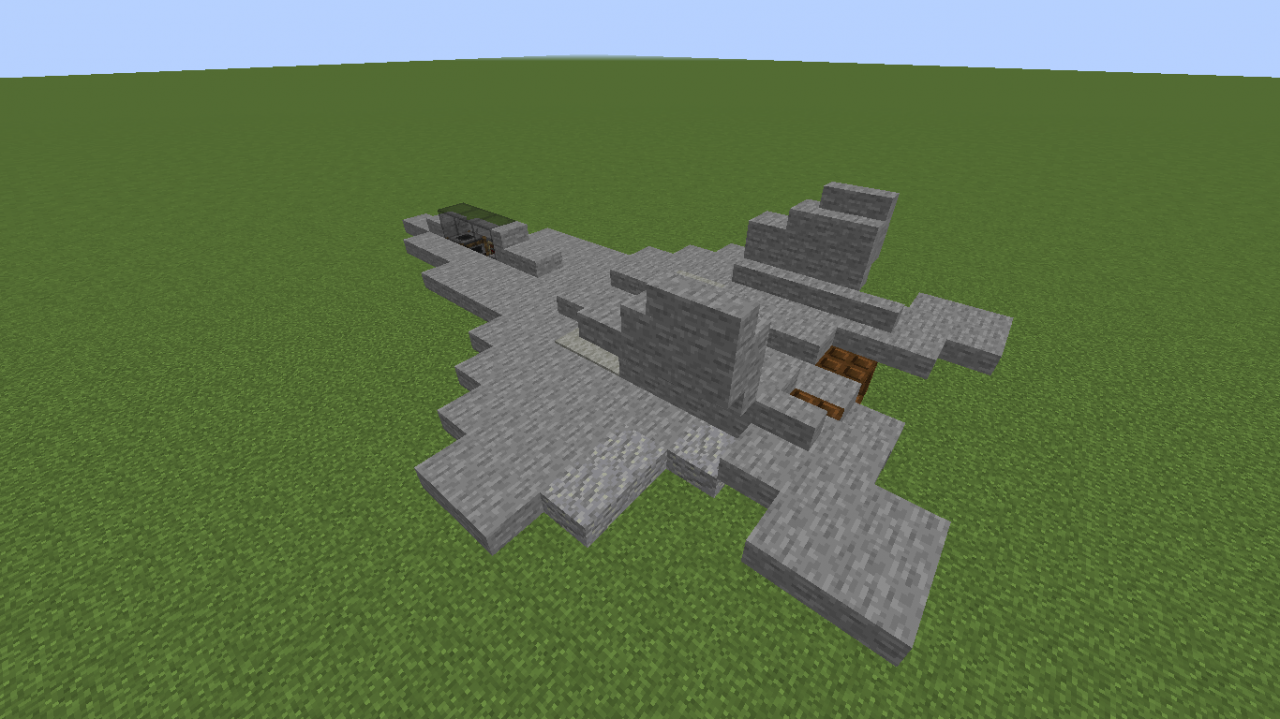 F-22 Raptor | Fighter Jet | 1:1 Scale Minecraft Map