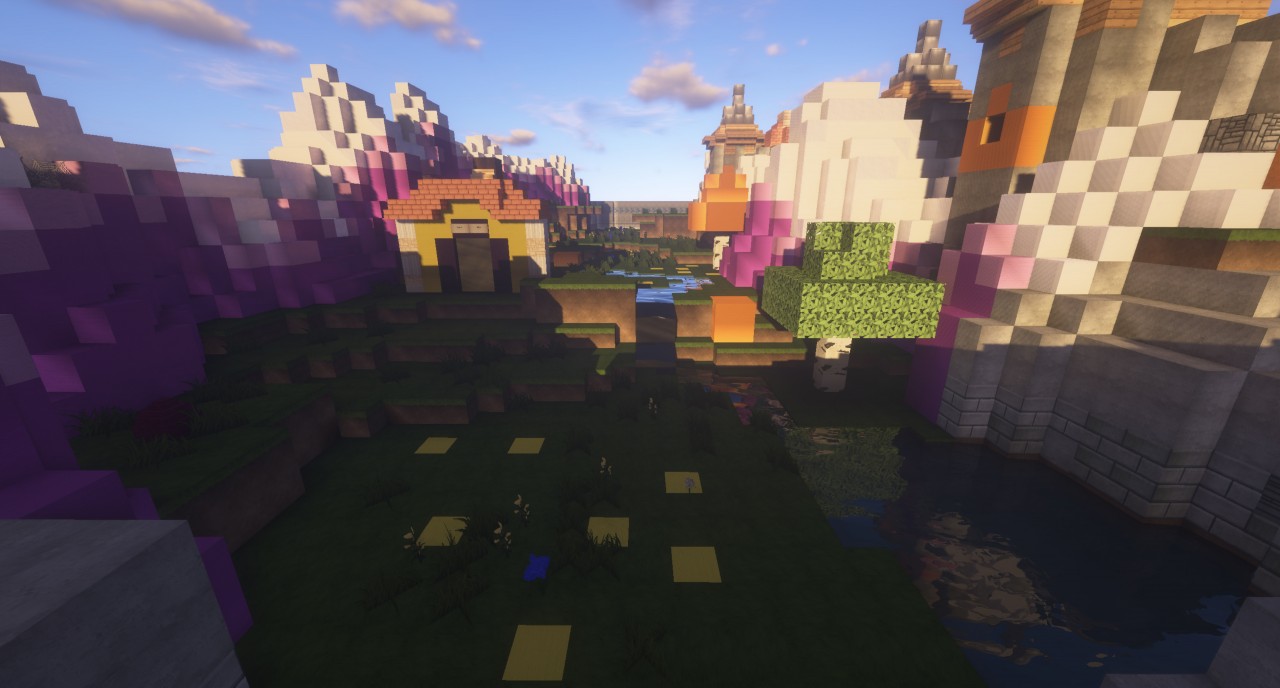 SUNRISE SPRING HOME + FREE DOWNLOAD Minecraft Map