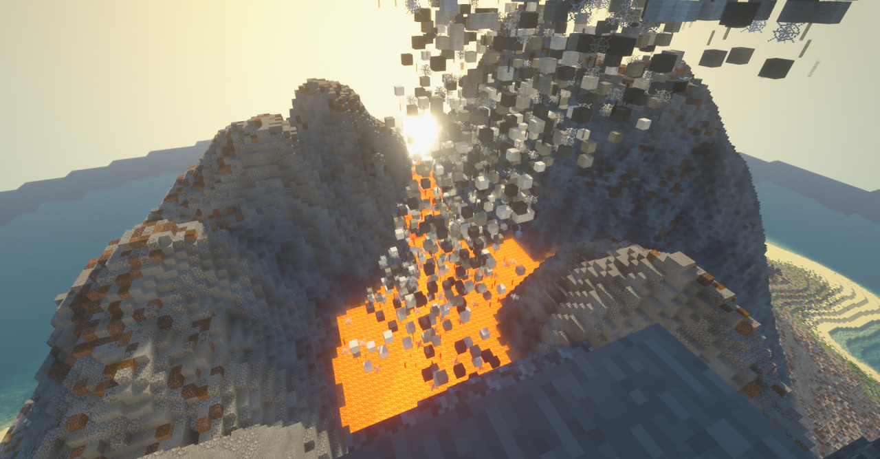 Vulcano Island V1.1 (1.12) Minecraft Map
