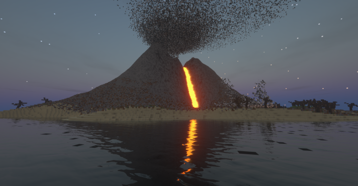 Vulcano Island V1.1 (1.12) Minecraft Map