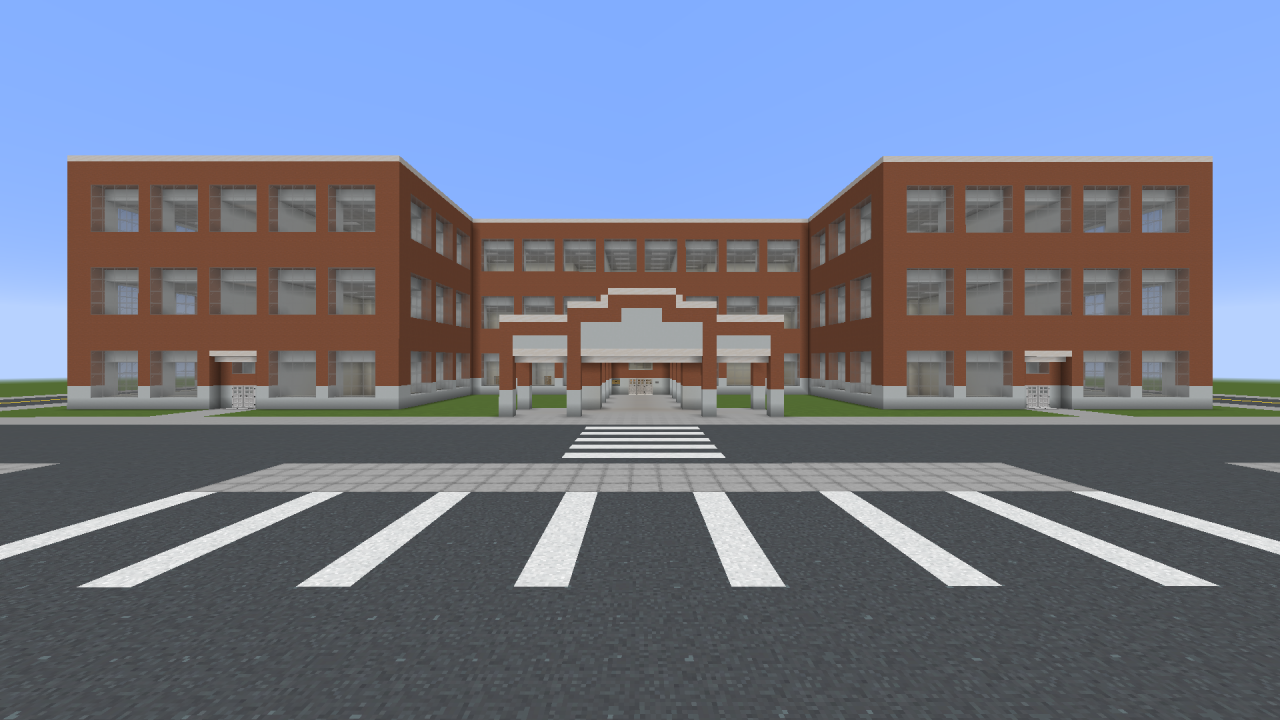 Urban High School Minecraft Map