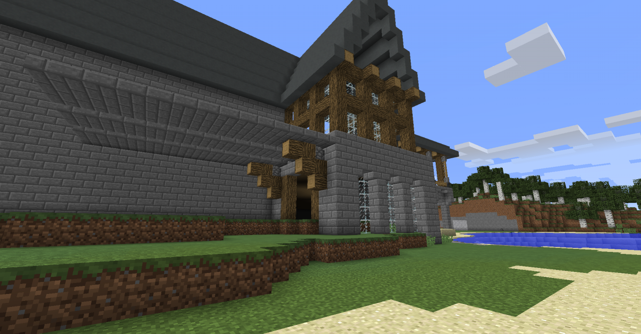 A classic mansion Minecraft Project