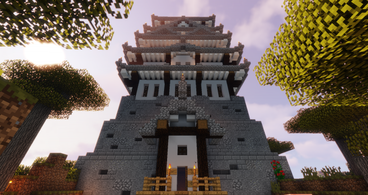 Japanese Castle Minecraft Map