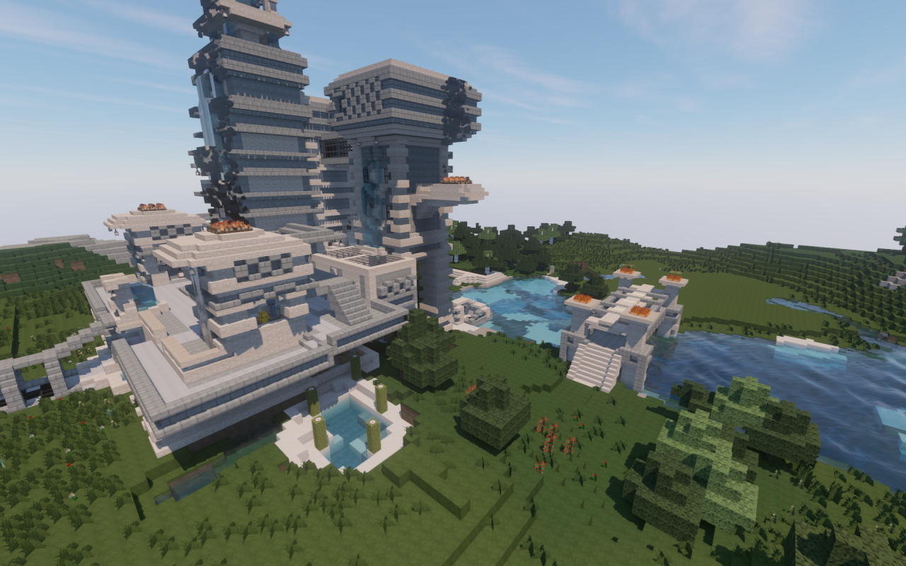 Sandstone Resort Minecraft Map