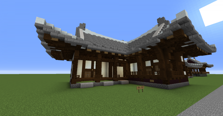 Survival friendly Korean house Minecraft Map