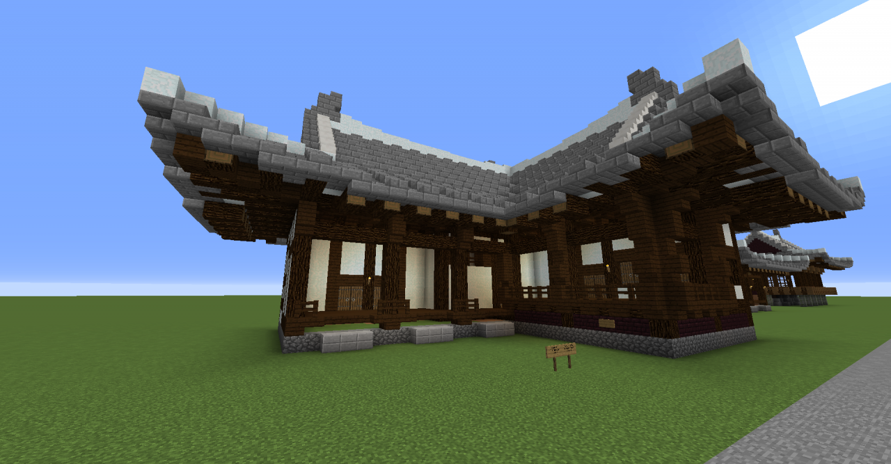 Survival friendly Korean house Minecraft Map