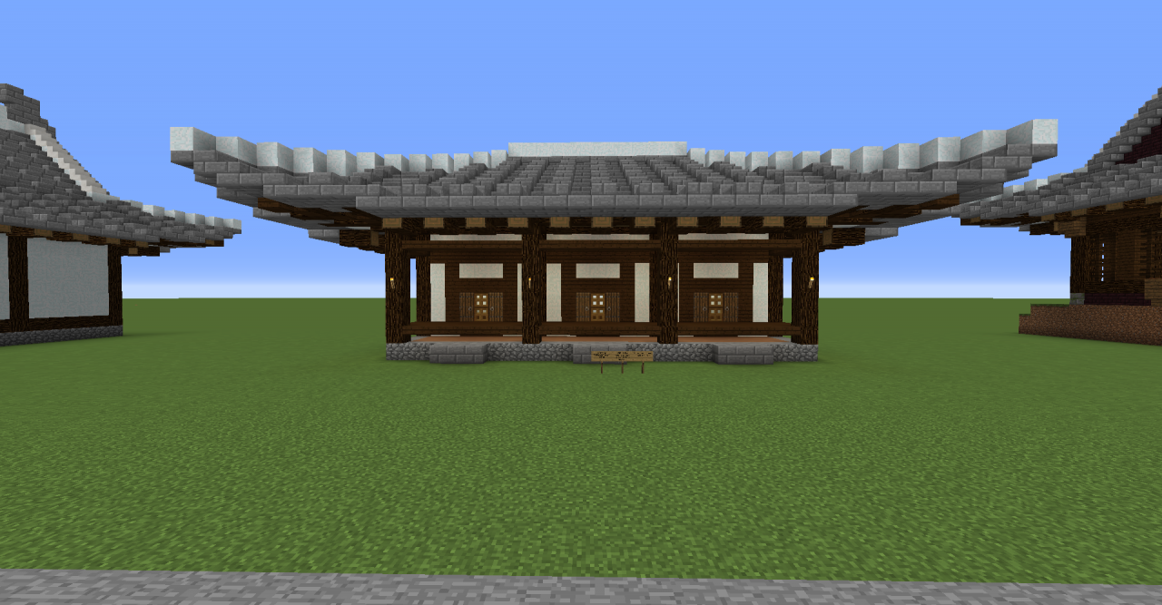 Survival friendly Korean house Minecraft Map