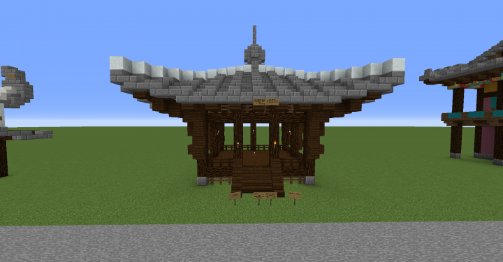 Survival friendly Korean house Minecraft Map