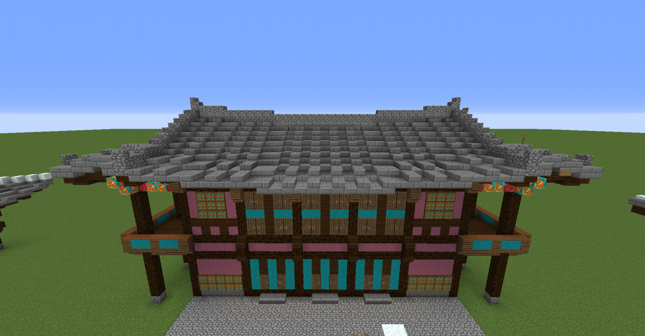 Survival friendly Korean house Minecraft Map