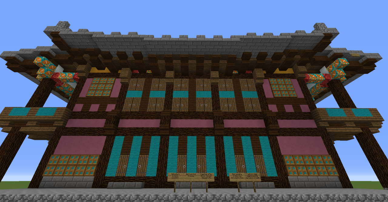 Survival friendly Korean house Minecraft Map