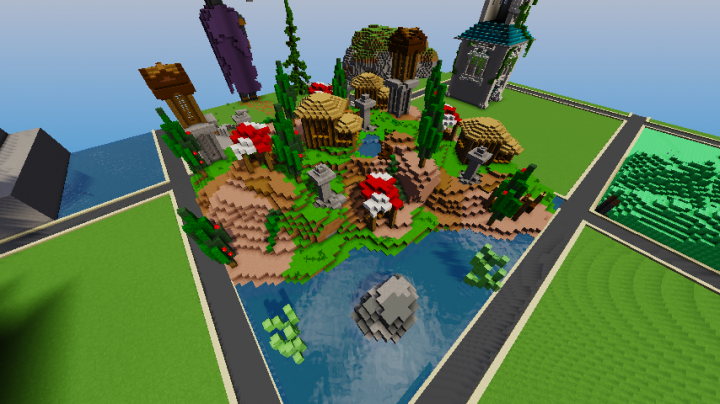 75x75 PLOT Minecraft Map
