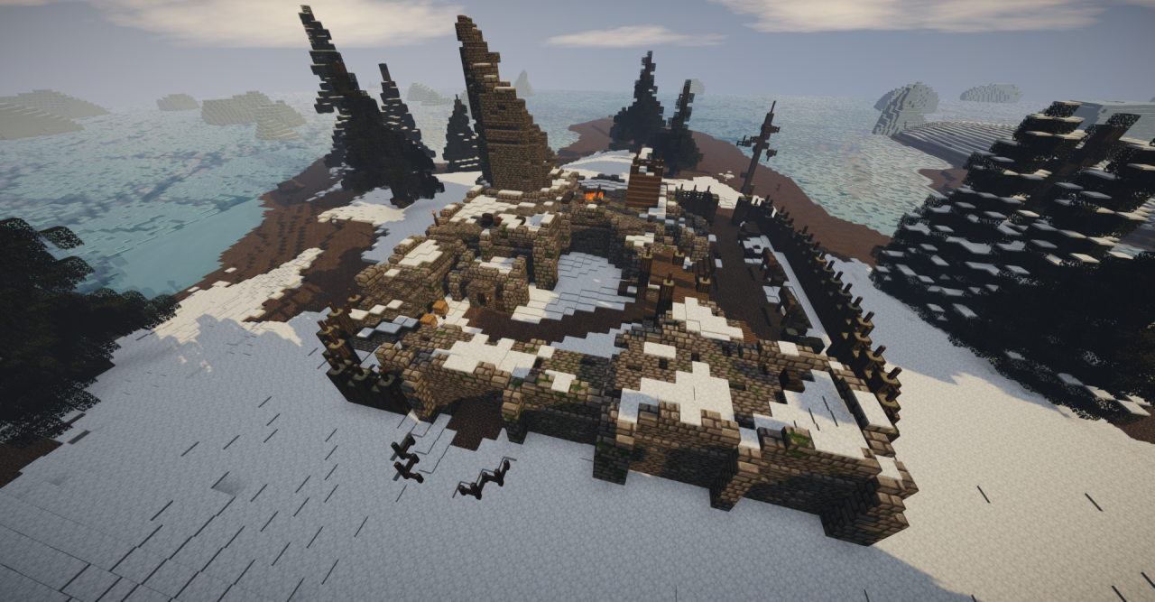 Northwatch Keep, Imperial Fort (Skyrim TES) Minecraft Map