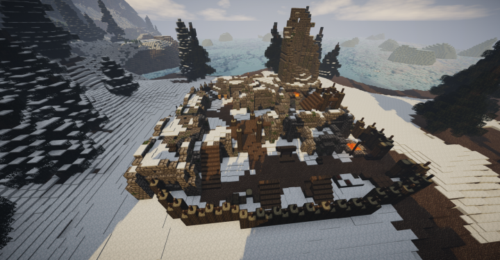 Northwatch Keep, Imperial Fort (Skyrim TES) Minecraft Map
