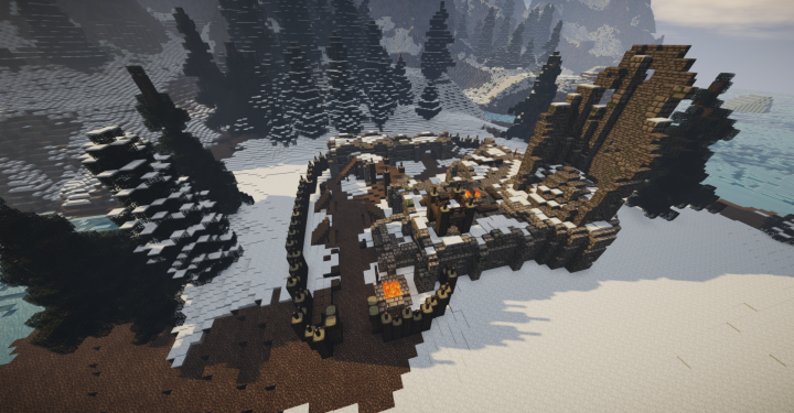 Northwatch Keep, Imperial Fort (Skyrim TES) Minecraft Map