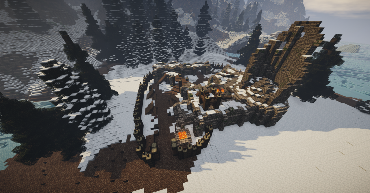 Northwatch Keep, Imperial Fort (Skyrim TES) Minecraft Map